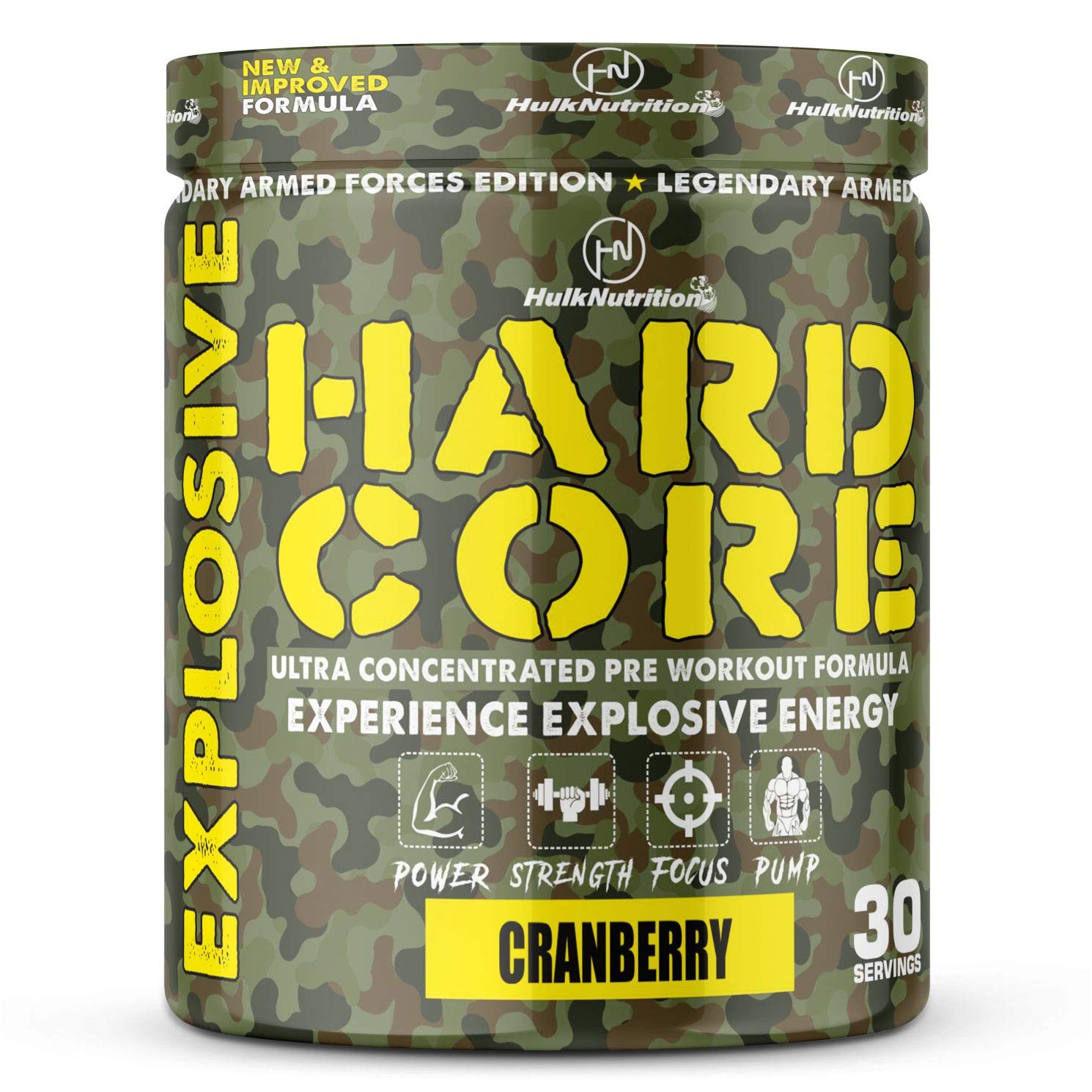 Hardcore Pre-Workout – Hulk Nutrition